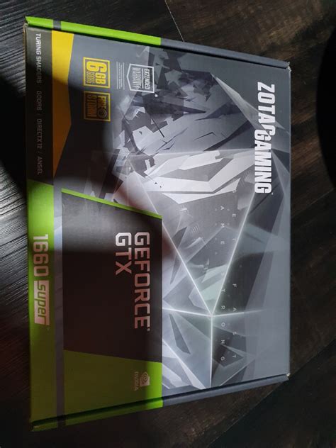 Zotac Gtx 1660 Super Computers And Tech Parts And Accessories Computer Parts On Carousell
