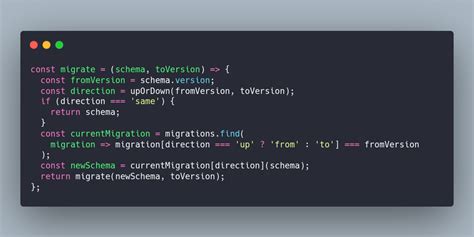An Approach To Javascript Object Schema Migration Dev Community