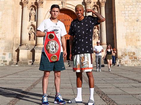 Photos Adrian Curiel Sivenathi Nontshinga Face To Face To Kick Off Fight Week Boxing News