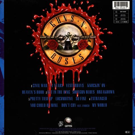 Guns N Roses Use Your Illusion Ii Vinyl 2lp 1991 Eu Original