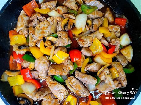 돼지고기 찹스테이크 만들기