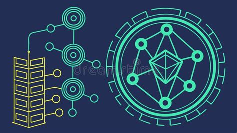 person and robot with network connected tech future vector design generative ai stock vector