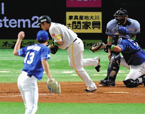 【写真】ギータ苦悶の表情橋本3者連続死球：中日スポーツ・東京中日スポーツ