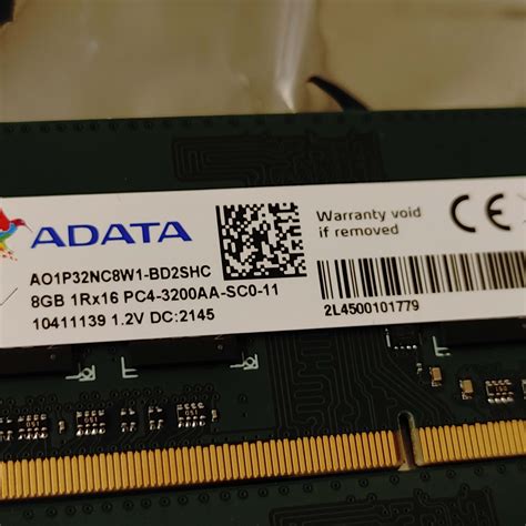 16gb 2x8gb Adatask Hynix Ddr4 3200mhz Sodimm Memory For Laptops Jawa