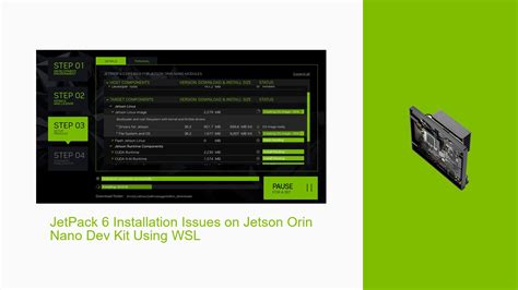 Jetpack 6 Installation Issues On Jetson Orin Nano Dev Kit Using Wsl