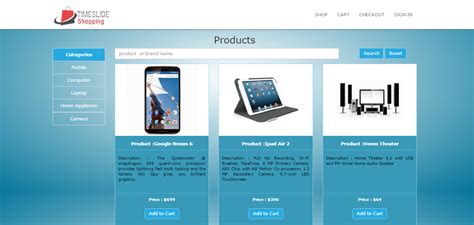 Shopping Cart Application Using Mvc Framework Freelancer
