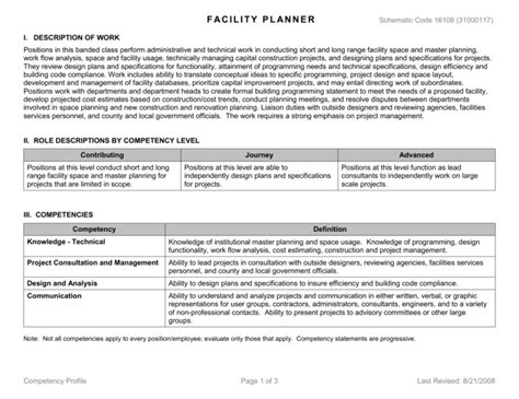 Facility Planner