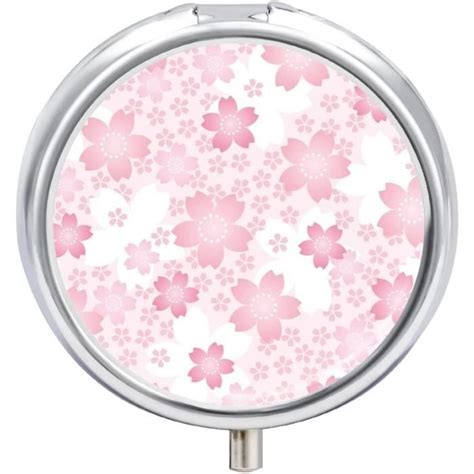 Pilulier En Métal Fleurs De Récipient De Support De Vitamine D organisateur De Médecine De