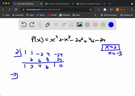 Solvedfind All The Zeros Of The Polynomial Function And Write The