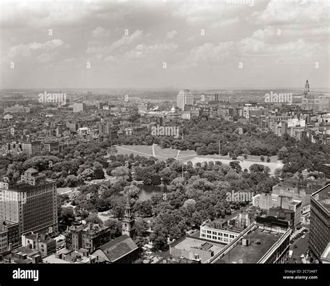 1950s View From Old John Hancock Building 1947 Looking Northeast To