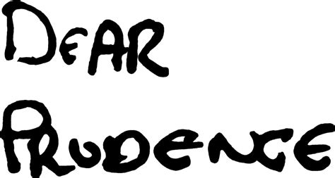 Bookings Dear Prudence