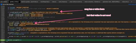 Non Cross Origin Uncaught Error Messages Are Left Undefined · Issue