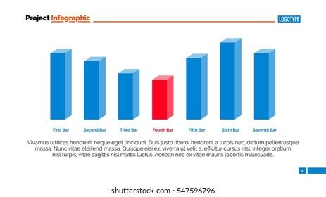Bar Chart Slide Template Stock Vector Royalty Free 547596796 Shutterstock