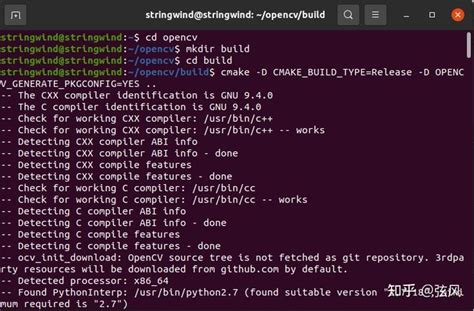 Ubuntu 2004下搭建c And Opencv 460 And Cmake编译 知乎