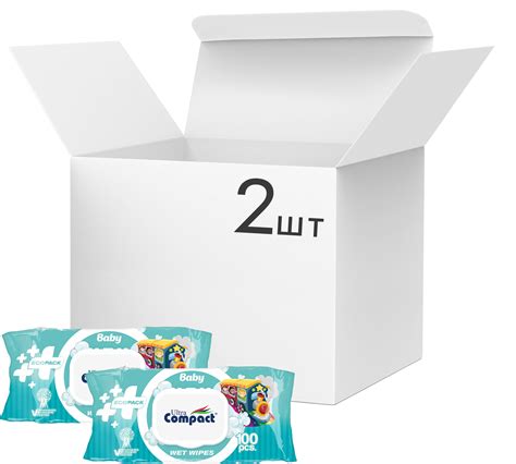 ROZETKA | Фото Упаковка детских влажных салфеток Ultra Compact Ecopack ...