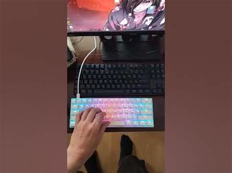 Механическая DEXP TANTO RGB White Игровая клавиатура 60% Outemu Red ...