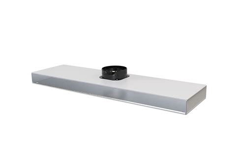 Insulated Plenum With Upper Coupler For Linear Diffuser 1 Slot