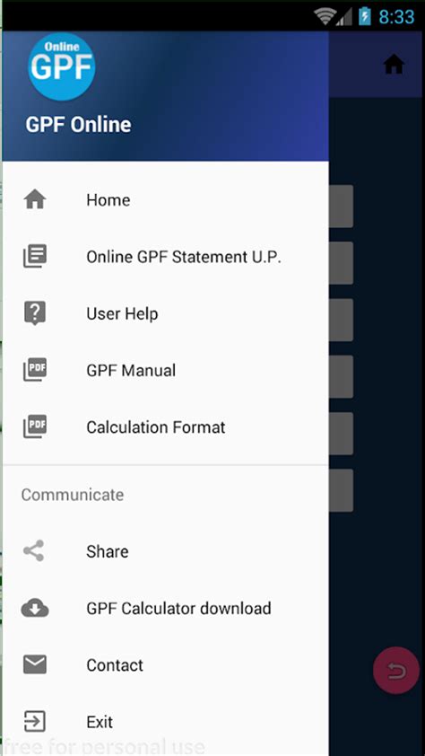 Gpf Online Statement Para Android Descargar