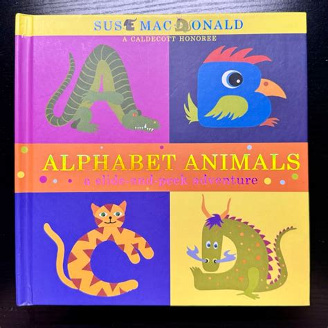 全新 Alphabet Animals 精裝英文繪本拉拉書 字母 ABC 動物繪本 認知書 凱迪克獎 蝦皮購物