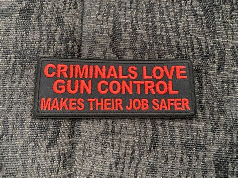 Gun Control Patch Fuck Gun Control Patch Pro 2A Morale Patch Etsy