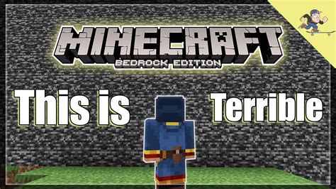 Minecraft Java Player Plays Bedrock Is Bedrock Edition Bad Youtube