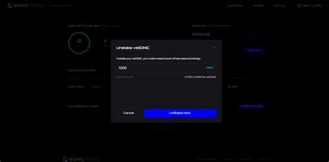 Vesonic Staking Hyperfuse Guardian Node