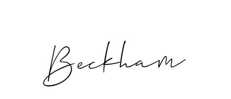 88 Beckham Name Signature Style Ideas Ideal Esign