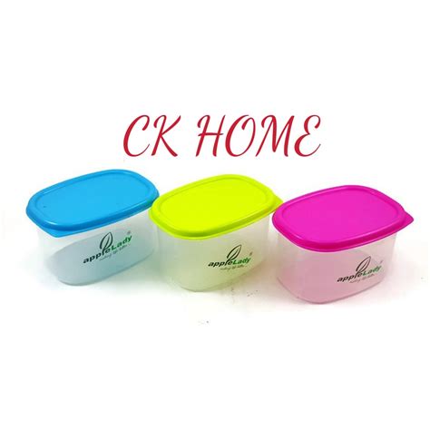 Applelady Mini Plastic Container Mini Storage Box Condiment Canister