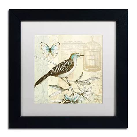 Trademark Fine Art Freedom I Black Framed Wall Art