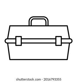 Vector Tool Box Outline Icon Design Stock Vector Royalty Free