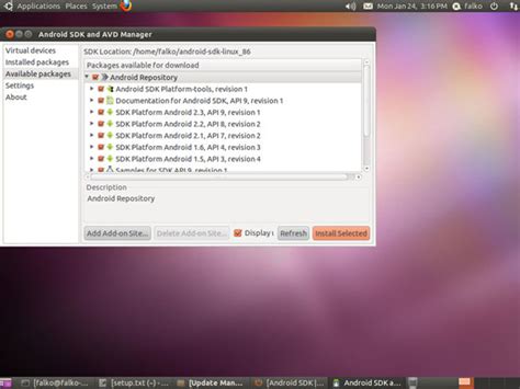 Setting Up An Android App Build Environment With Eclipse Android Sdk Phonegap Ubuntu 1010