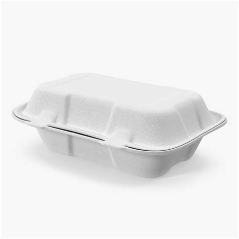 Rectangular Food Container Closed 3d Model 19 3ds Blend C4d Fbx