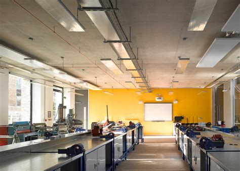 Columns Frame Lancaster University Engineering Building
