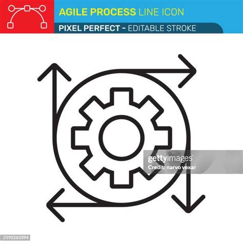 Agile Process Line Icon Pixel Perfect Editable Stroke Ui Ux Vector Icons High Res Vector Graphic
