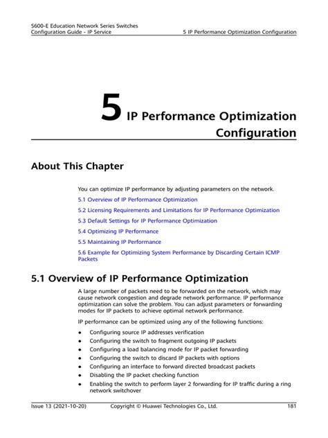 01 05 Ip Performance Optimization Configuration Pdf