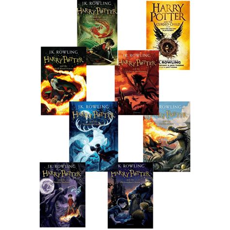Harry Potter Book Set Book J K Rowling Decipher Book Store