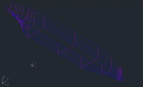 Applying A Surface Turning A Series Of Curves Into A Solid Object AutoCAD D Modelling
