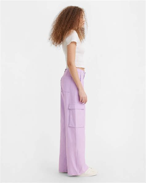Baggy Cargo Pants Purple Levis® Gb