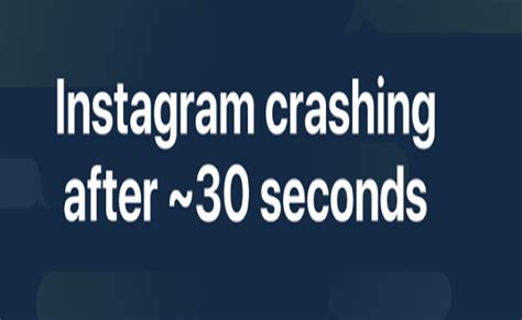 Instagram App Crashing After Using 30 Seconds How To Fix Brunchvirals
