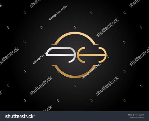 Ee Circle Shape Letter Logo Design เวกเตอร์สต็อก ปลอดค่าลิขสิทธิ์ 1043232247 Shutterstock