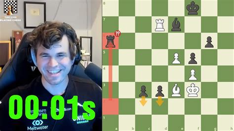 1 Giây Tạo Nên Sự Khác Biệt Magnus Carlsen vs Hikaru Nakamura