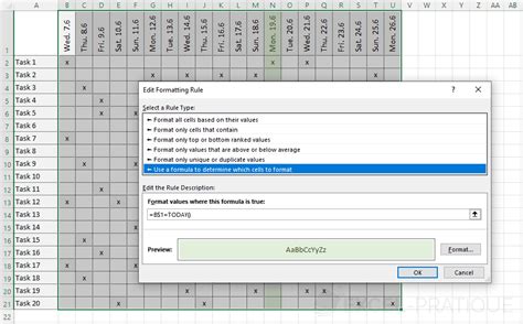 Excel Training Custom Conditional Formatting
