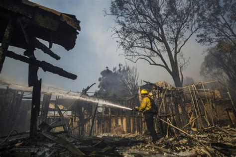 Evacuations As Wildfire Breaks Out In Los Angeles Egypt Independent
