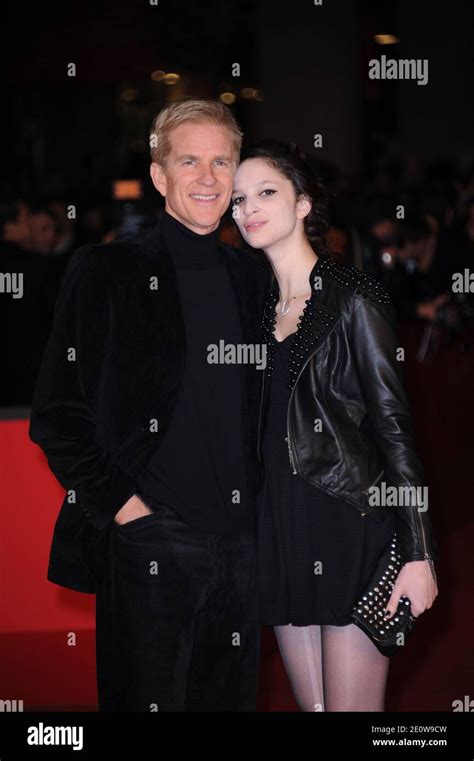 Matthew Modine And His Daughter Ruby Modine Attending The Bullet To The