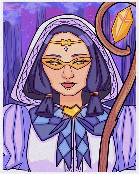 Oc Joelle The White Mage Rdnd