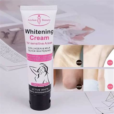 Crema Blanqueadora Aclarante Axila Zona Íntima Cuello Eficaz En Venta