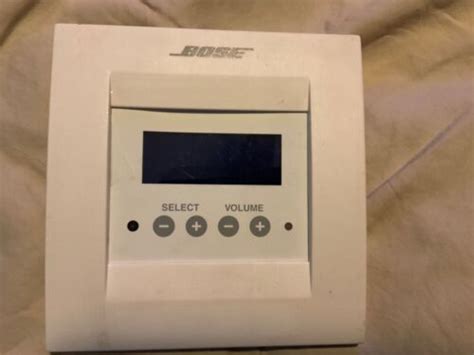 Bose Cc 16 Wh Controlspace Cc 16 Zone Contoller White Ebay