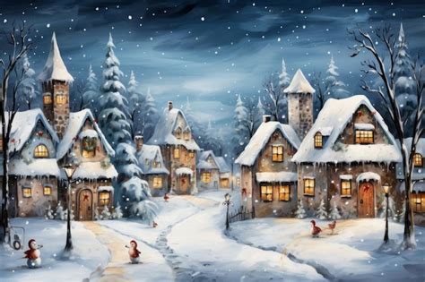 Premium Ai Image Christmas Storytelling Generative Ai