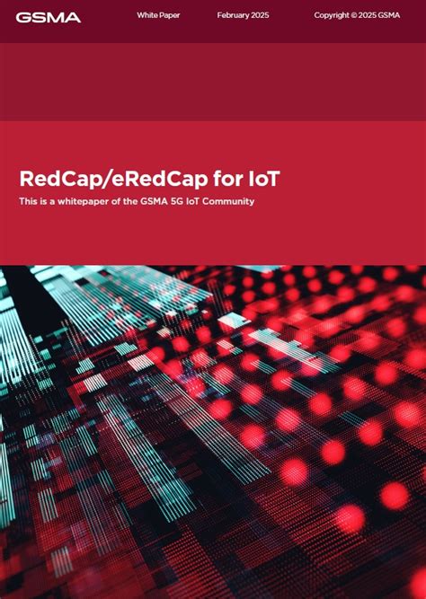RedCap ERedCap For IoT Internet Of Things