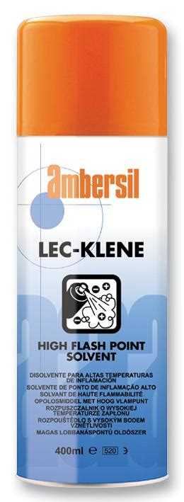 Lec Klene 400ml Ambersil Cleaner Aerospace Electrical
